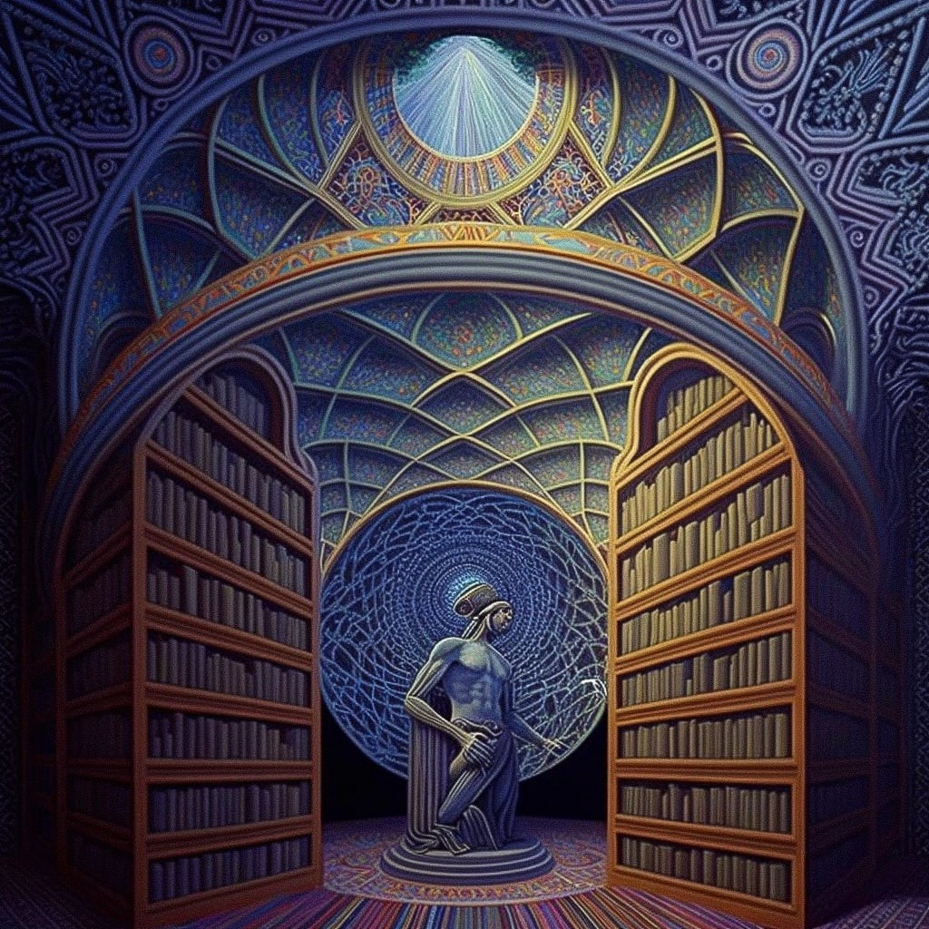 Alex Grey Midjourney style | Andrei Kovalev's Midlibrary