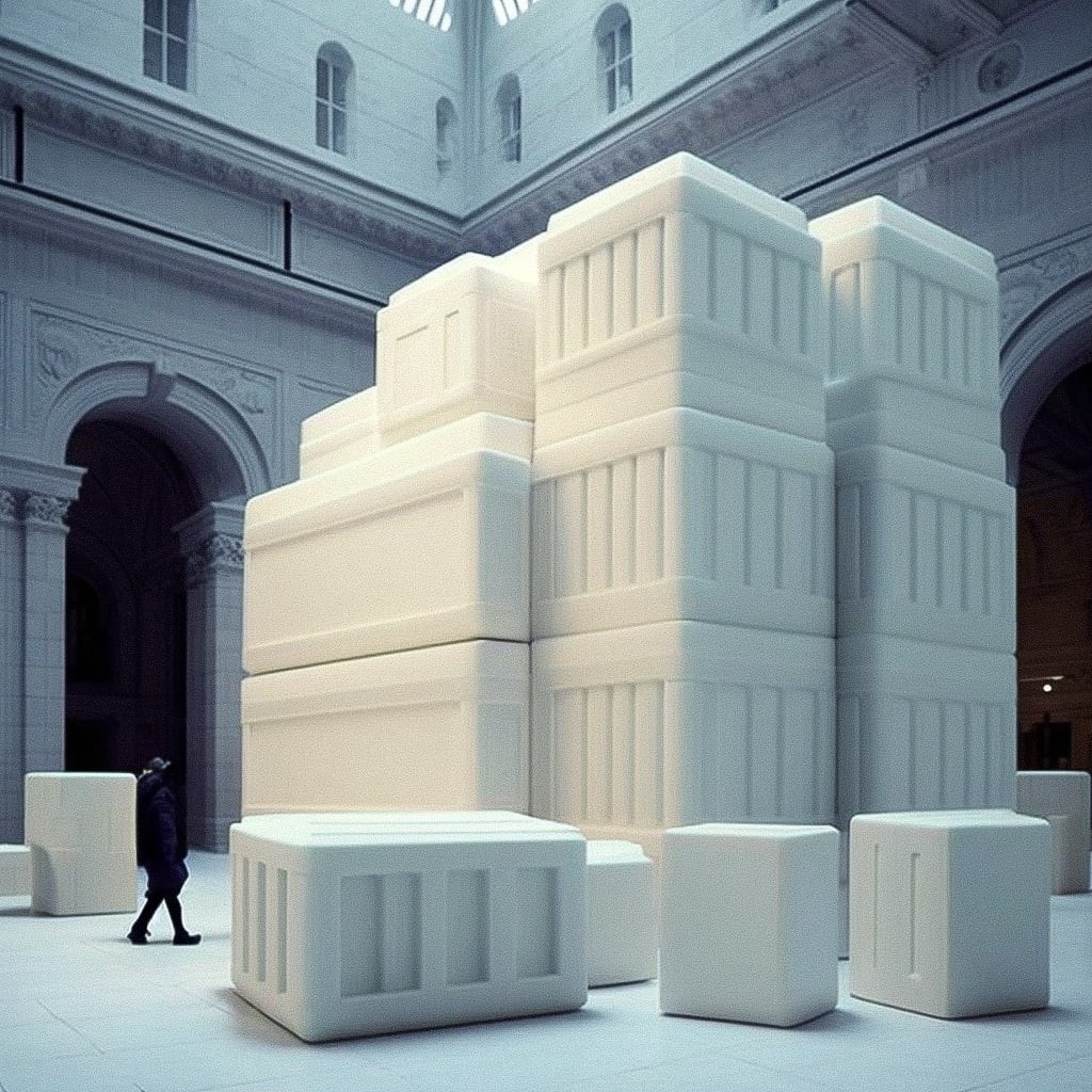 Rachel Whiteread Midjourney style | Andrei Kovalev's Midlibrary